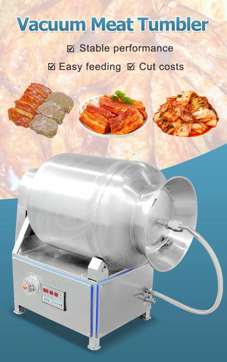 ORME Automatic Beef Jerky Massager Vacuum Meat Tumbler Marinator 500l ...