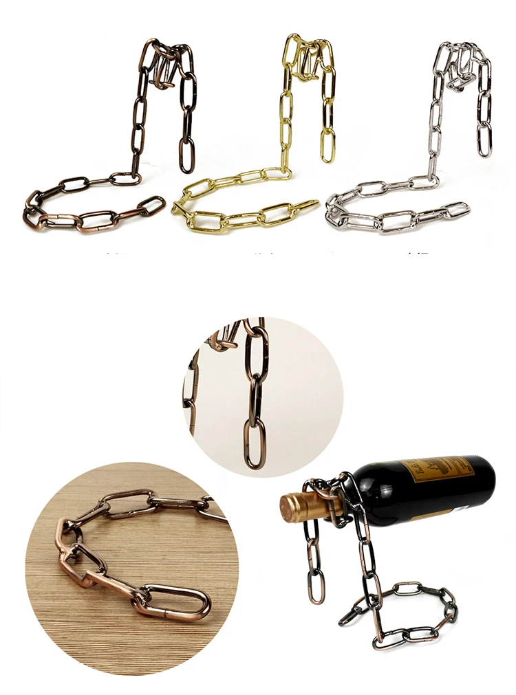 Kitchen Dining Room Cellar Bar Decoration Magical Suspension Iron Chain ...