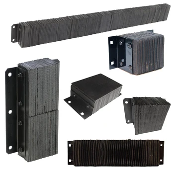 Heavy Duty Angle Iron Block Laminated Custom Dock Bumper Block Loading ...