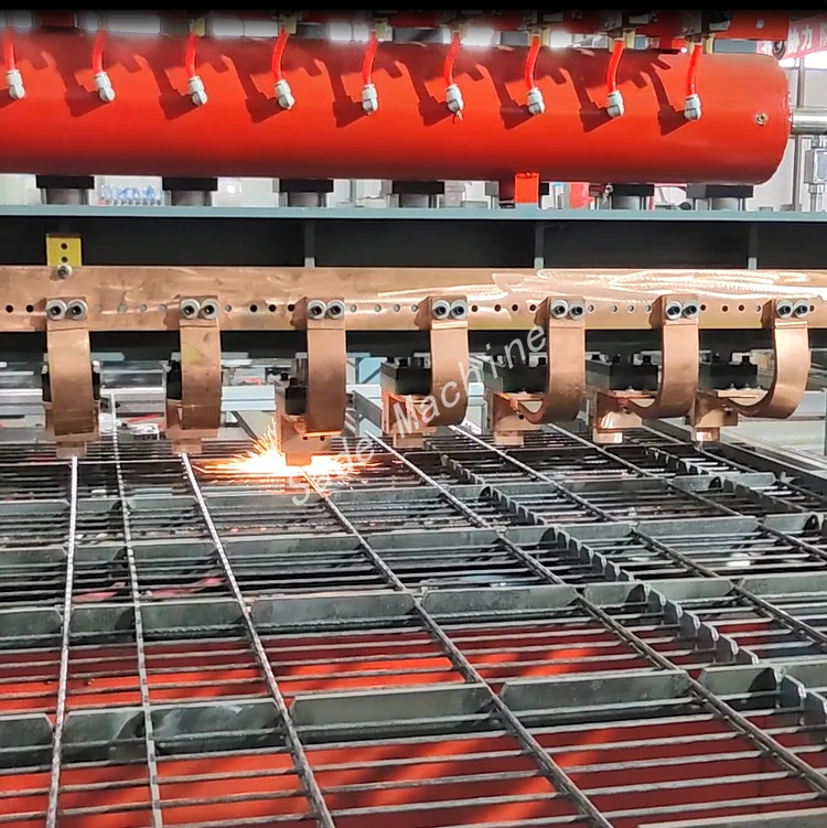 Factory Sale Cable Tray Welding Machine Plc Control Wire Mesh Welding ...