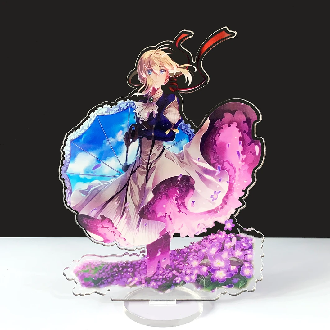 Custom Printed Clear Epoxy Acrylic Cartoon Standee Plastic Anime Figure ...