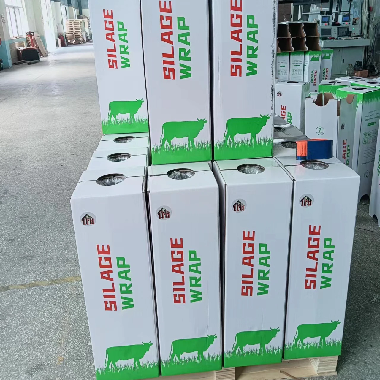 Silage Wrap Film High Puncture Resistance Water Proof 750mm Silage Film ...