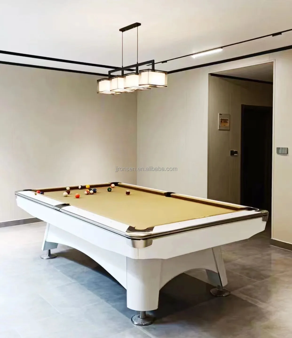 China Famous Ronsen Brand American Standard Size Club Pool Tables With ...
