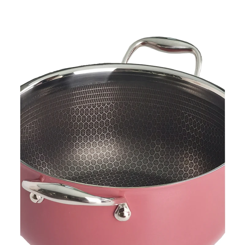 Customization Color Non Stick Cookware Set Stainless Steel Kitchen ...