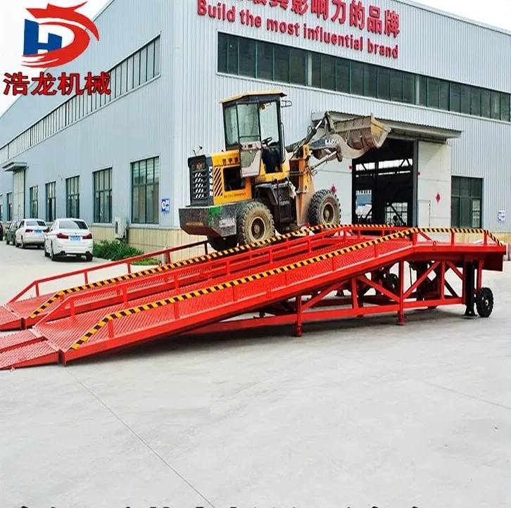 Hydraulic Container Unloading Equipment Forklift Container Mobile ...