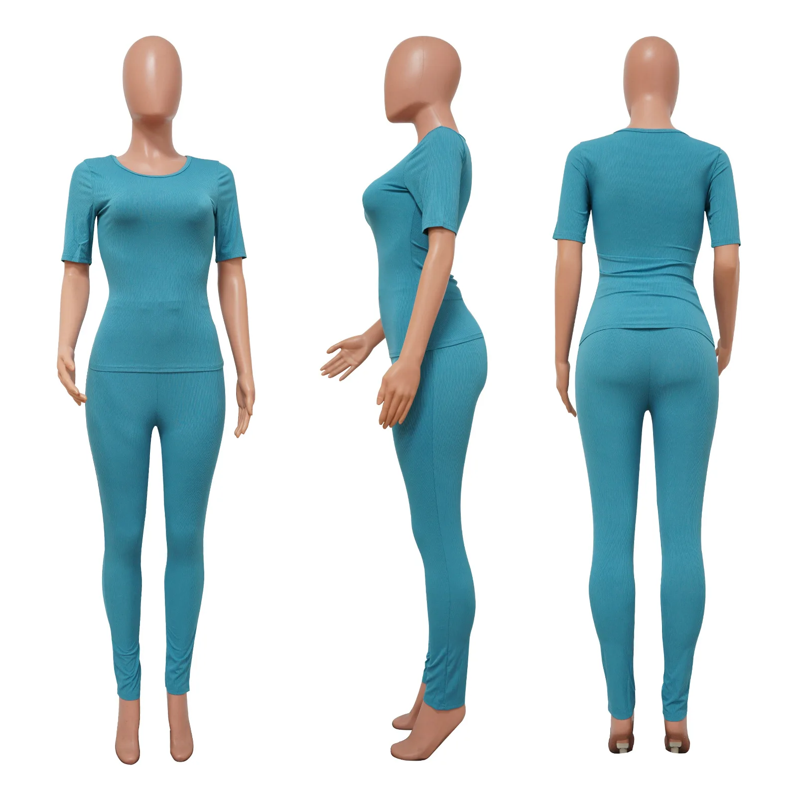 Shop Our Custom Logo Ribbed Sets for Women - Casual & Comfort