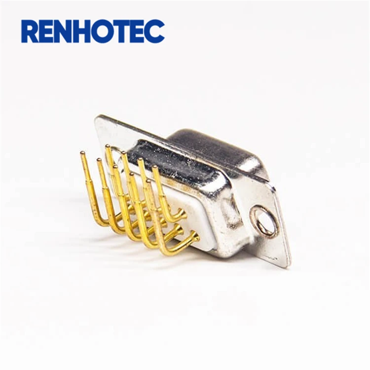 DB9 Connector - Straight Female Machined 9 Pin D-sub