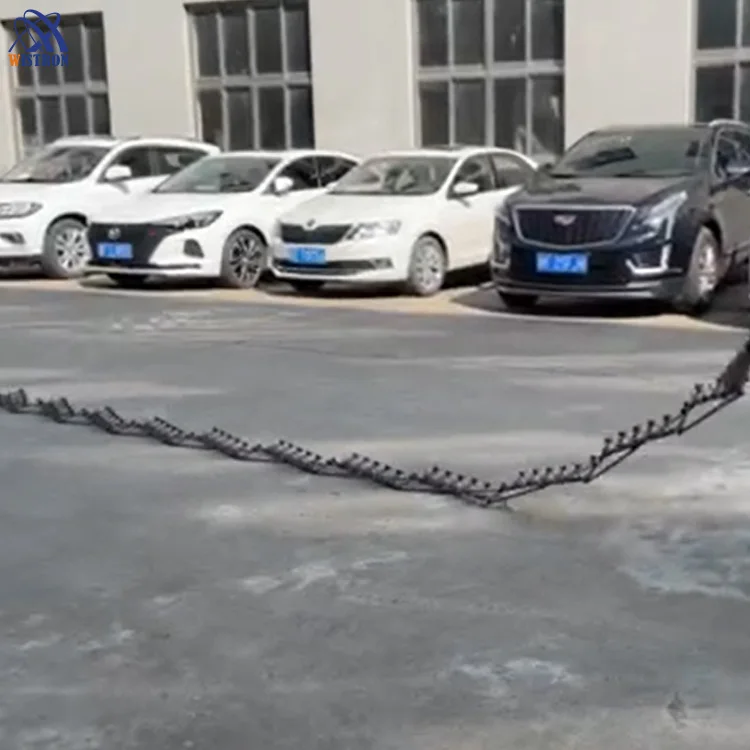 Foldable Security Road Spikes Spike Strip System Tire Deflation Stick ...