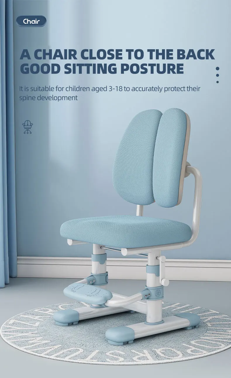 Modern Style Ergonomic Highly Adjustable Bedroom School Furniture for ...