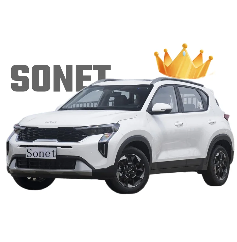 Kia Sonet Suv Petrol Car 2024 China Multi-function Automatic Sunroof New cars Kia Sonet Gasoline ...