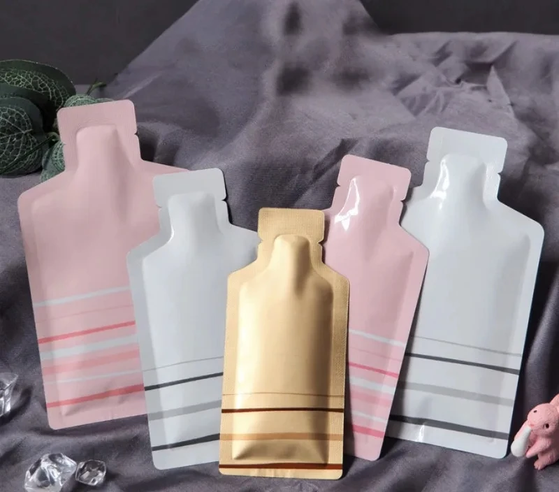 Honey Packaging Mini Plastic Bags Disposable Cosmetic Sample Sachet ...