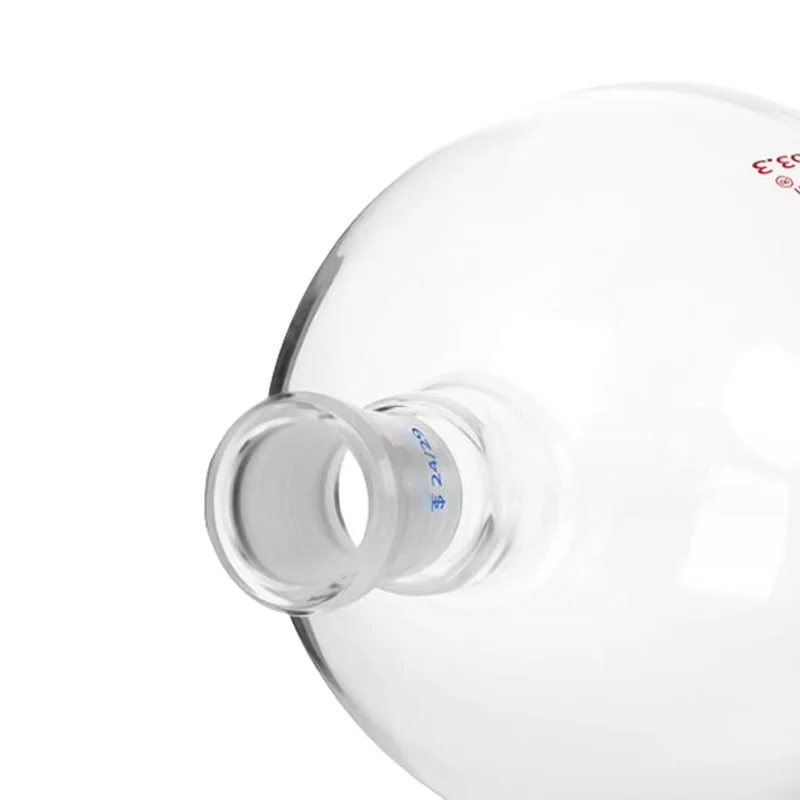 Glass Single Mouth Round Bottom Flask Standard Frosted Mouth High ...