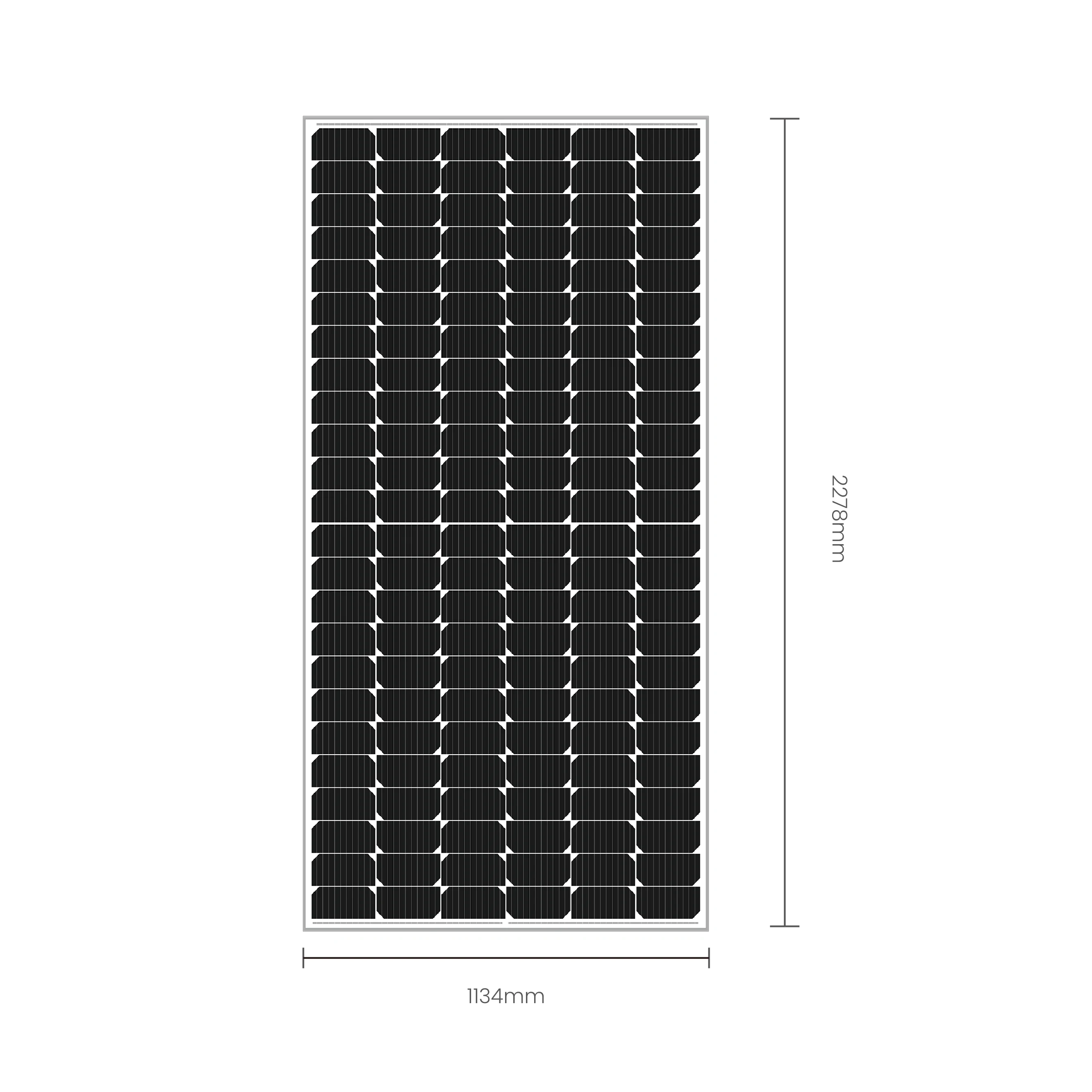 Photovoltaic 550 Watt Roof Mono Solar Panel Perc Mono Solar Panel 550w ...