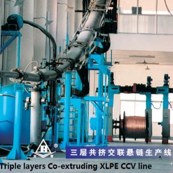 110KV CCV Product Line - Efficient Cable Production