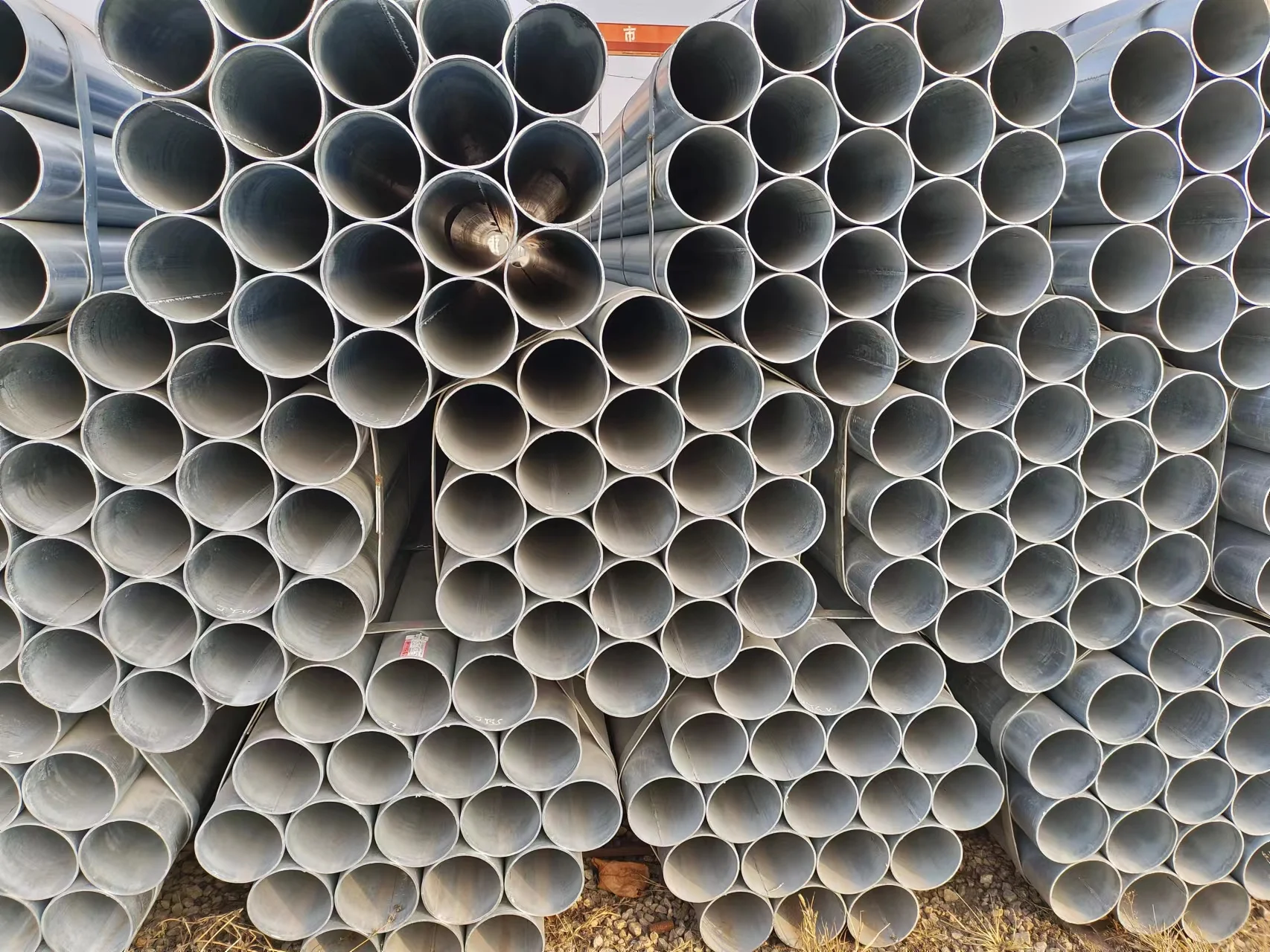 Q355 Pre-galvanized Steel Tube Gi Steel Round Pipe Pre-galvanized Round ...