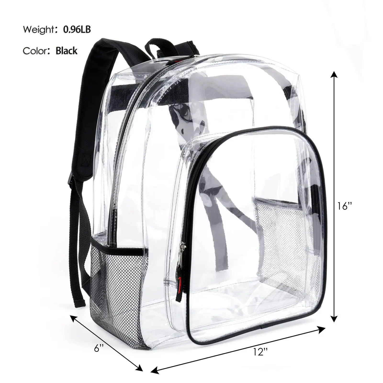 Customized Logo Heavy Duty Waterproof Pvc Plastic Transparent Clear ...