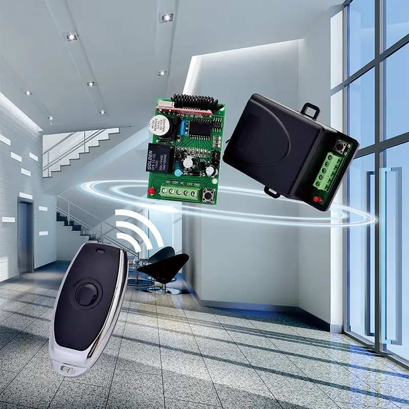 Yet402wfr Smart Home Automatic Door Control 2 Channel Wifi Receiver ...