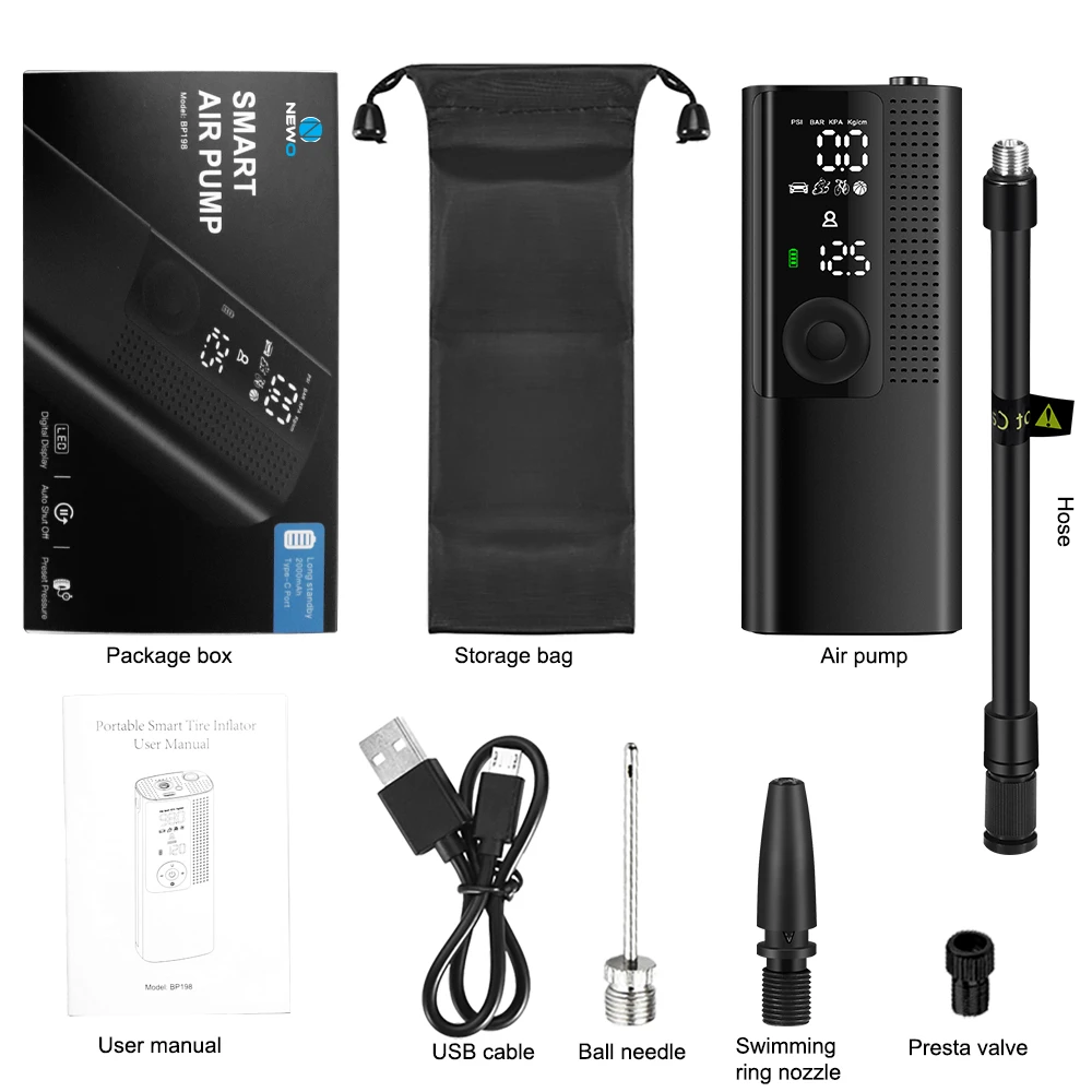 Newo Product Portable Mini Handheld Cordless Electric Digital Display ...