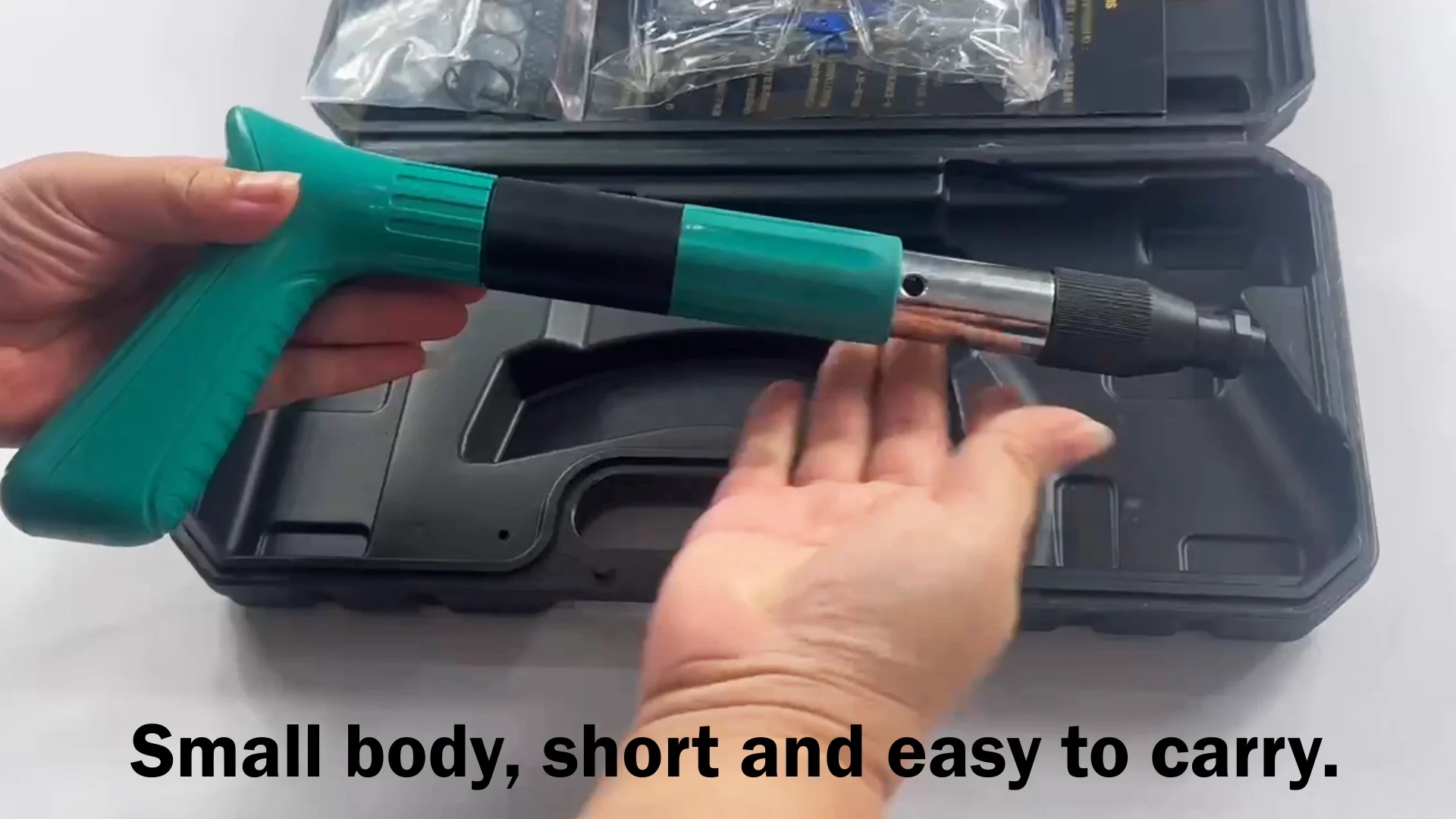 Manual Concrete Nail Shooter Mini Ceiling Shooting Nail Gun For ...