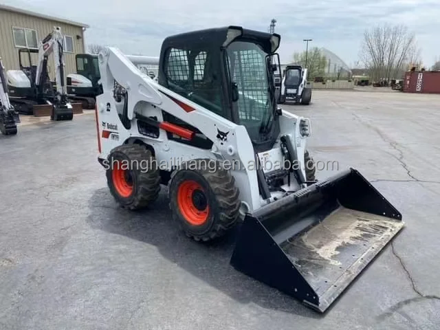 4ton Original Quality Used Electric Steer Skid Loader Bobcat S770 With ...