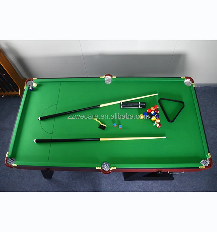 Folding Leg Pool Table - Portable & Multi-Functional Game