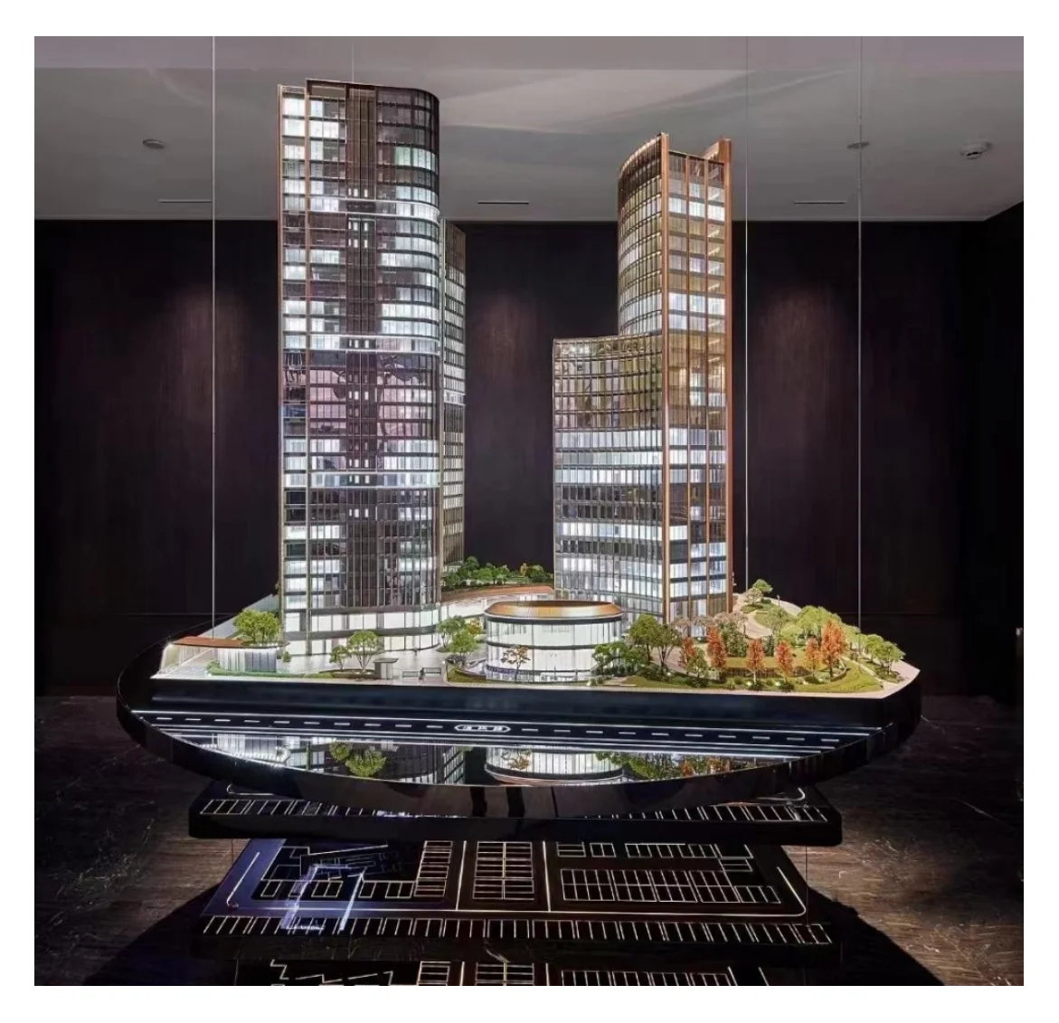 Modern Style Architectural Maquette and Scale Model 3D Building ...