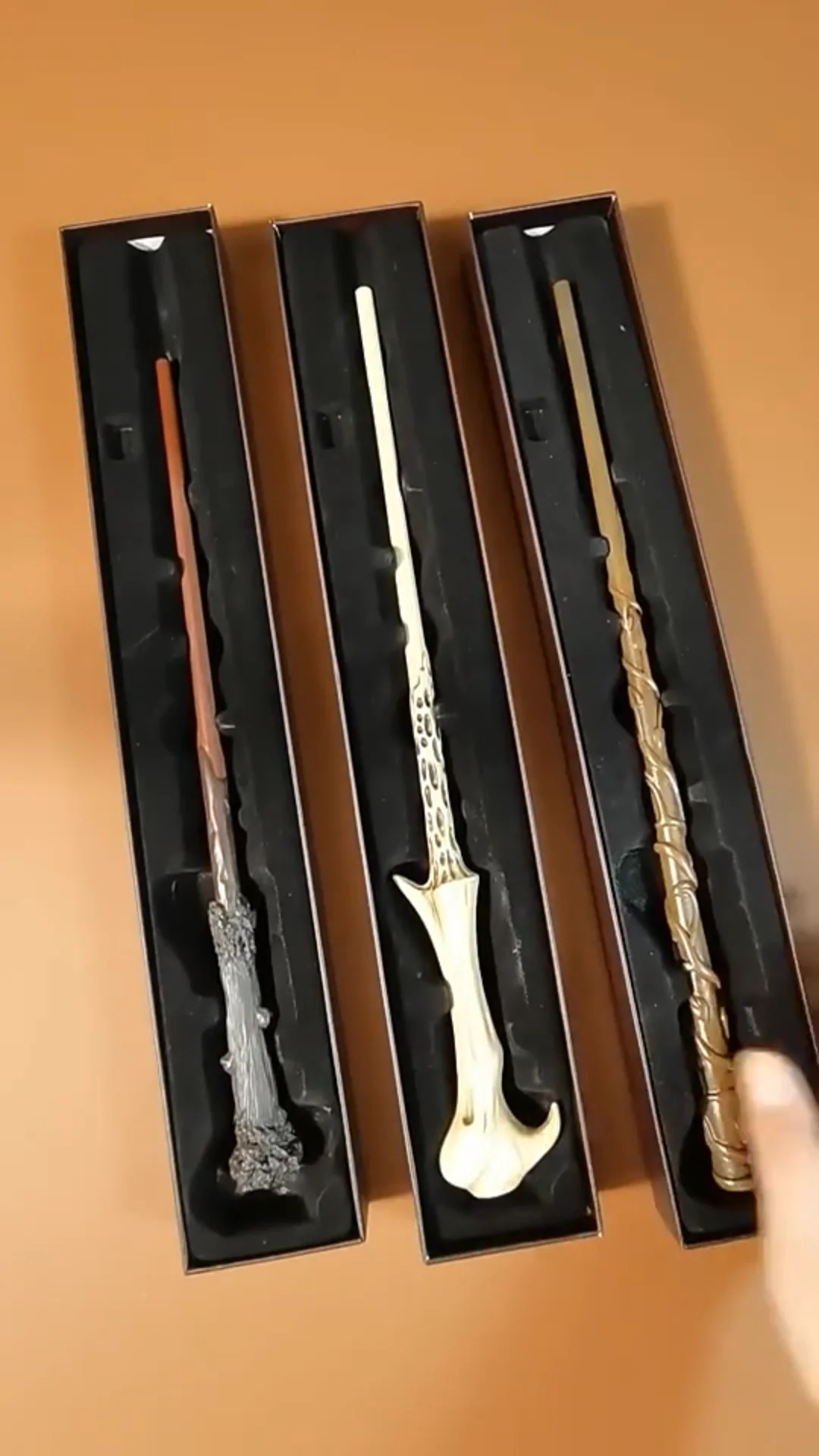 2022 New Halloween Toys Flash Paper Harry Magic Wand Shoots Fire ...