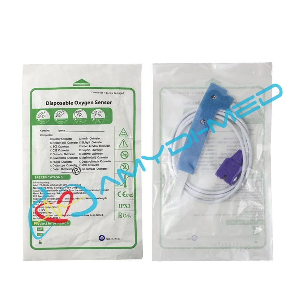 Alibaba.com: Nellcor Covidien-compatible SpO2 sensor for neonatal to ...