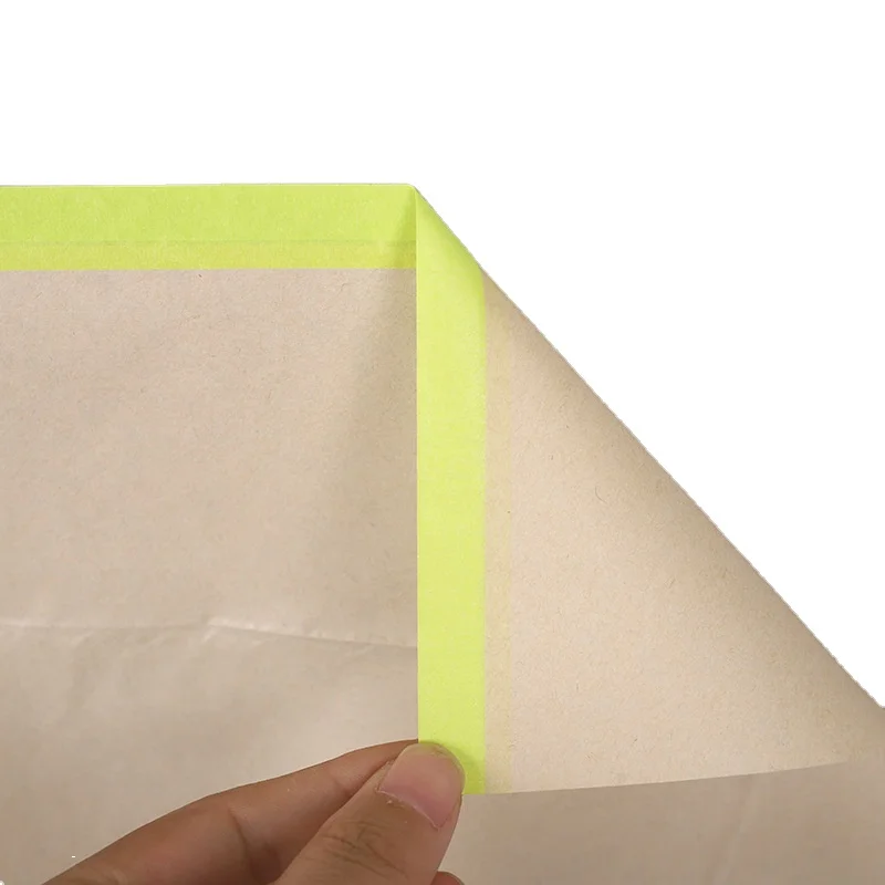 Masking Kraft Brown Paper For Car Painting And Repair - Buy Auto ...