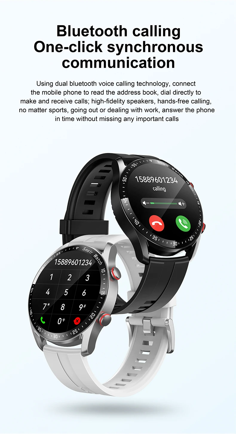 Factory Original HW20 Smartwatch for Men - Waterproof, BT Call ...