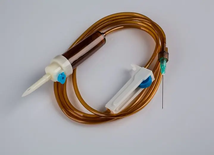 Medical Disposable IV Infusion Set with Flow Regulator