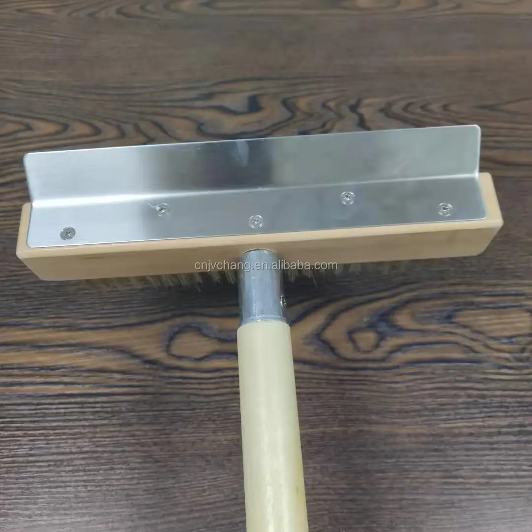 Pizza Oven Brush - Efficient Cleaning Tool with Copper Wire
