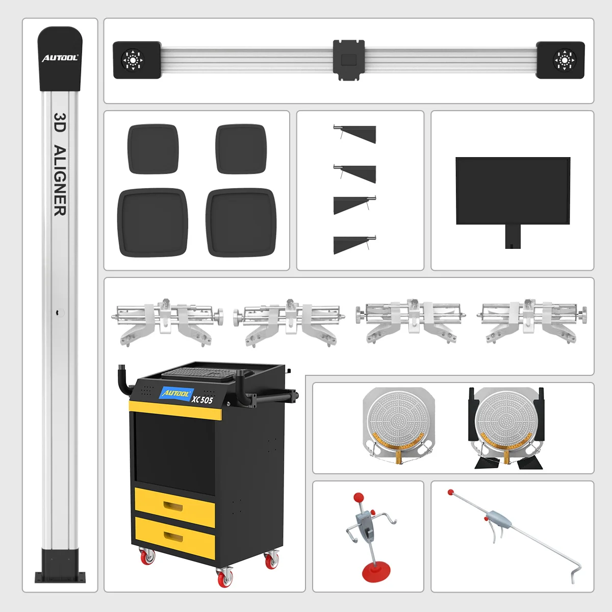 AUTOOL XC505 Car Alignment Machine - Precision & Affordability