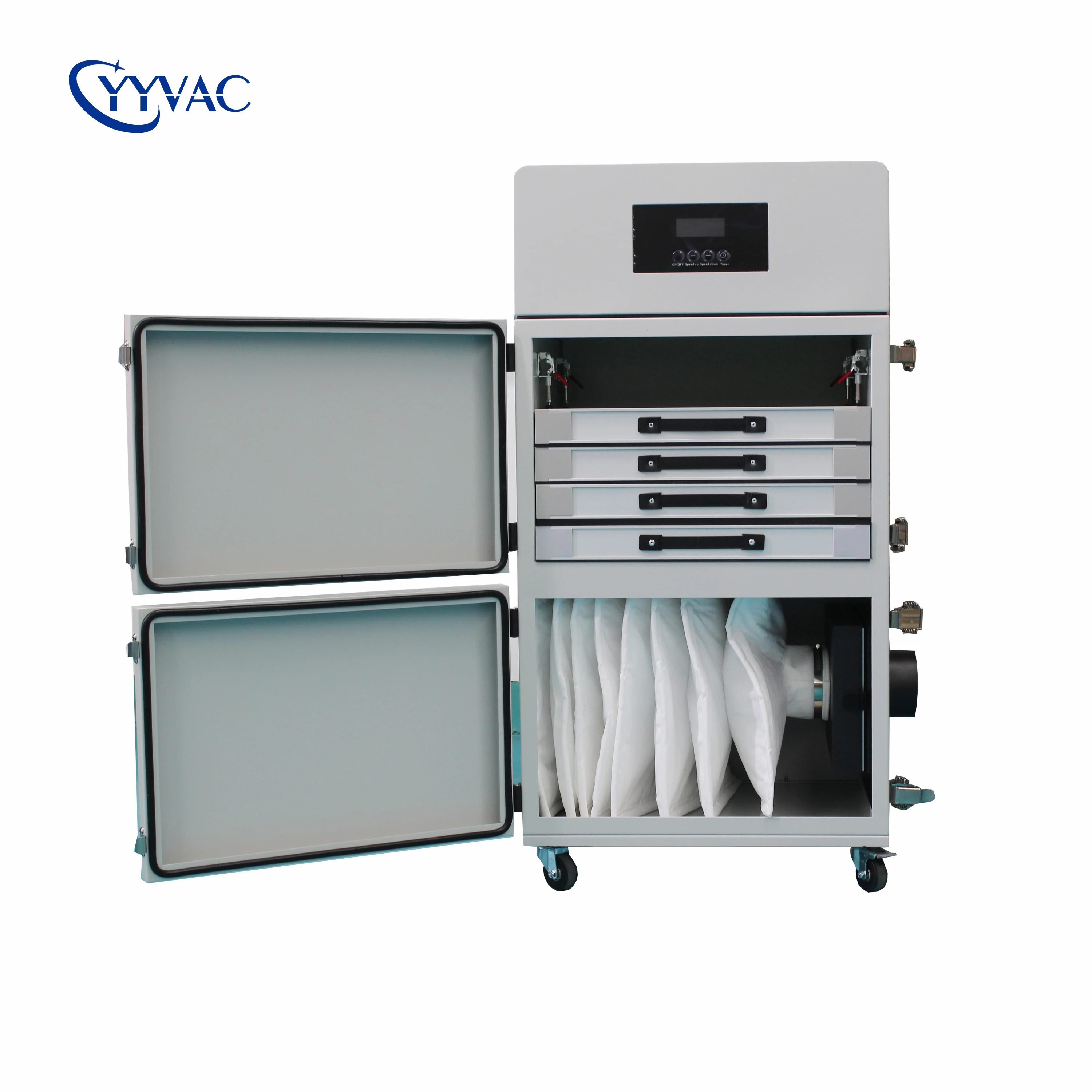 Industrial Smoke Removal and Purification Equipment 300W Small Cabinet ...