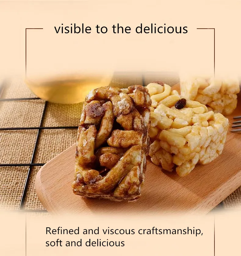 Chinese Sachima - Sweet Casual Snacks with Sesame Flavour