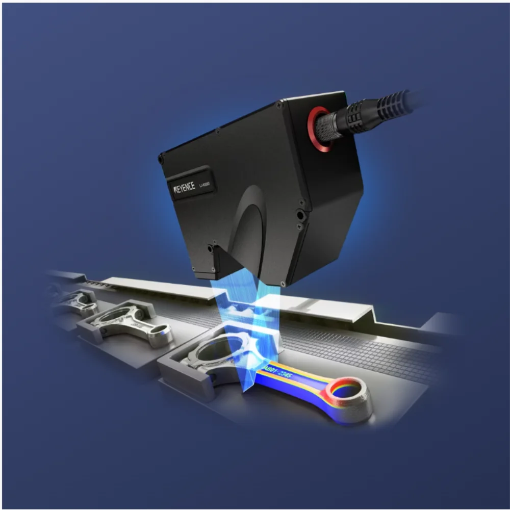 Keyence Op-87274 Connector Cable M12 L-shaped 10 M Pvc New Original ...