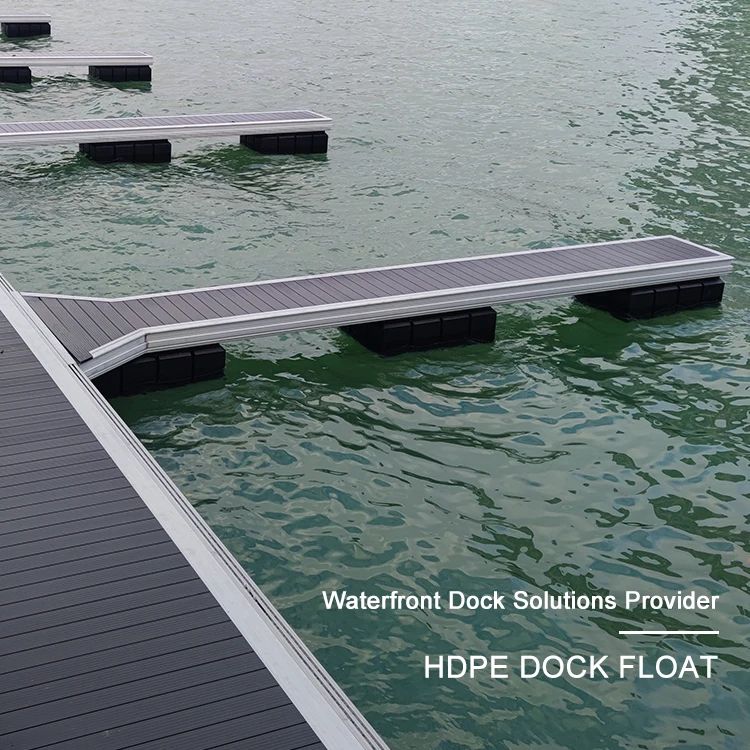 Heavy Duty Pe Plastic Modular Floating Dock System For Marinas And Boat ...