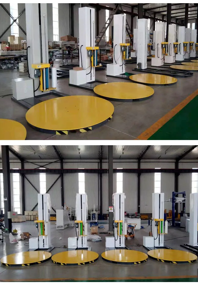 Heavy-duty Full Automatic Pallet Stretch Wrapping Machine Stretch Film ...