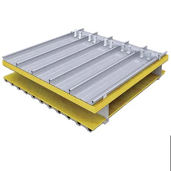 65-430 Zip Lock Standing Seam Metal Roof Sheet Corrugated Roofing ...