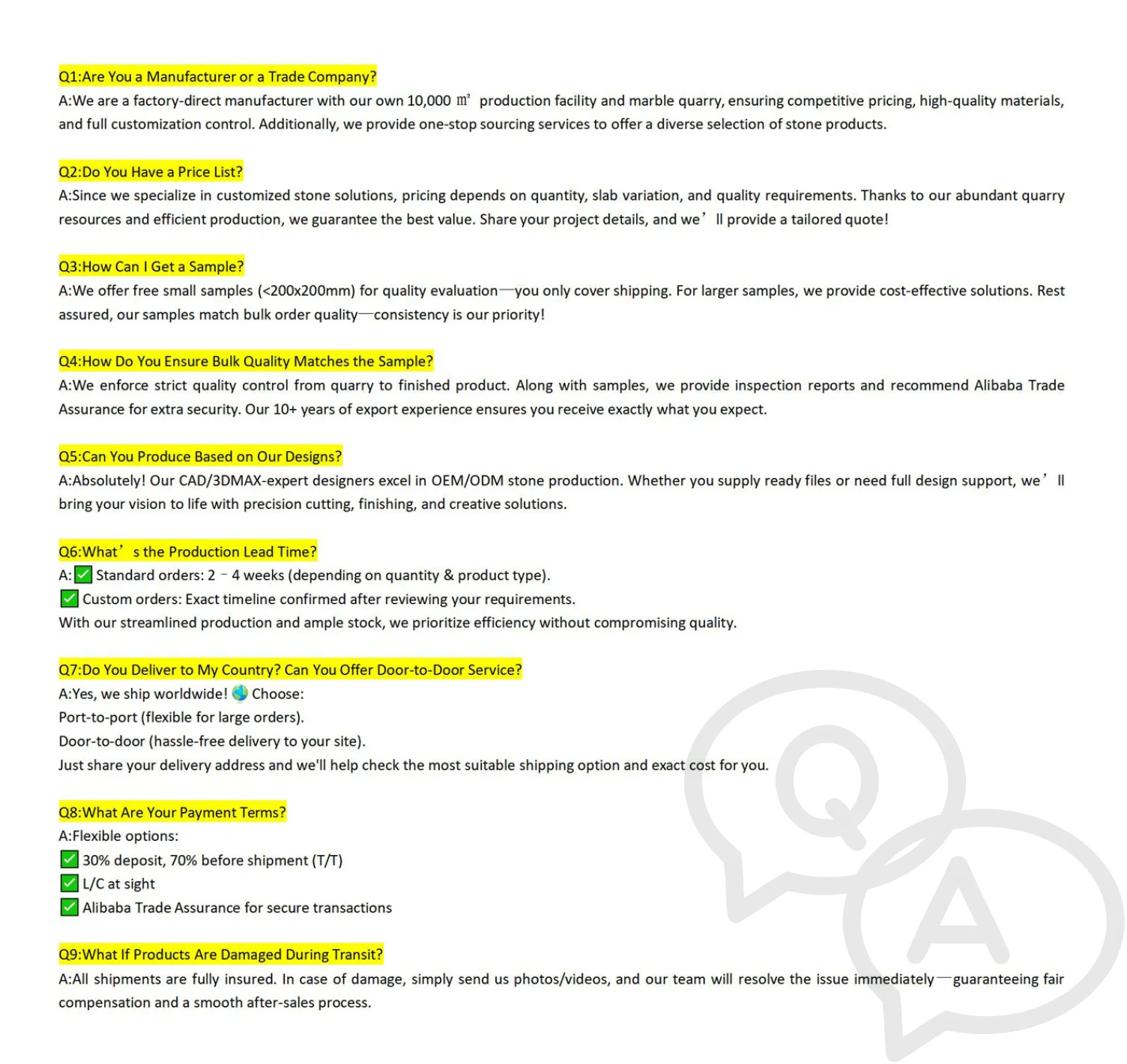 YUSHI Modern Lumi Stone Island - Customizable Kitchen Countertop