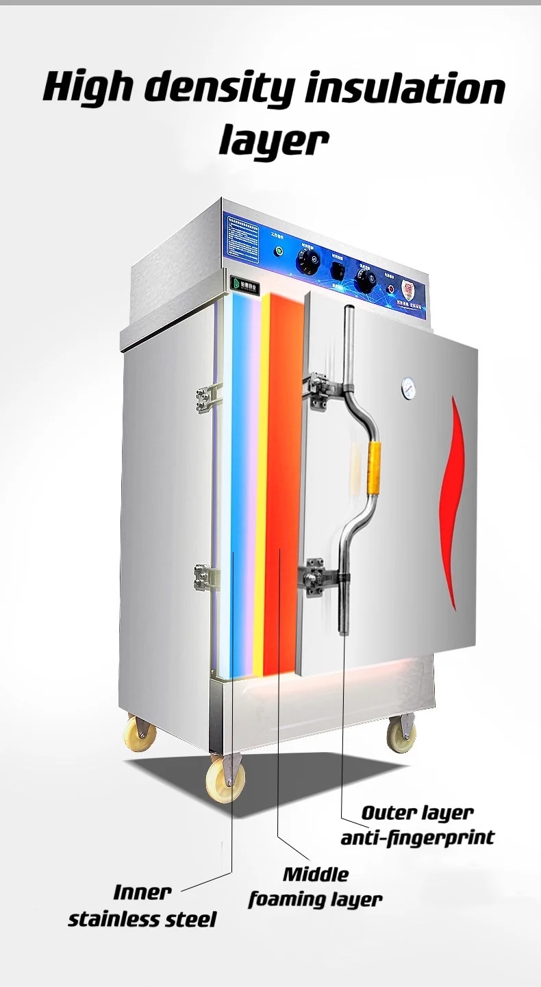 Factory Direct Sales Sake Gas Food Industrial Rice Noodle Corn Steamer ...