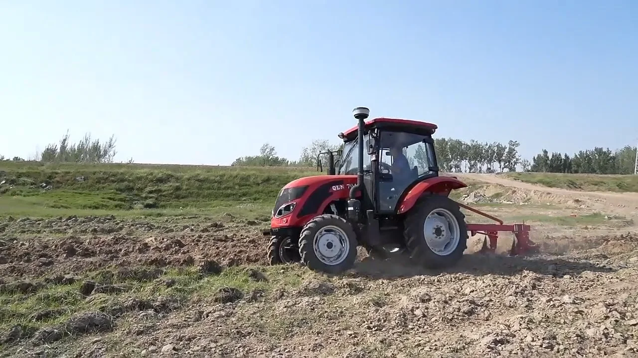 Qln-704 Farm Tractor Qb 70 Hp 4wd Wheel Tractor Agricultural Machinery Tractors With Disc Plough ...