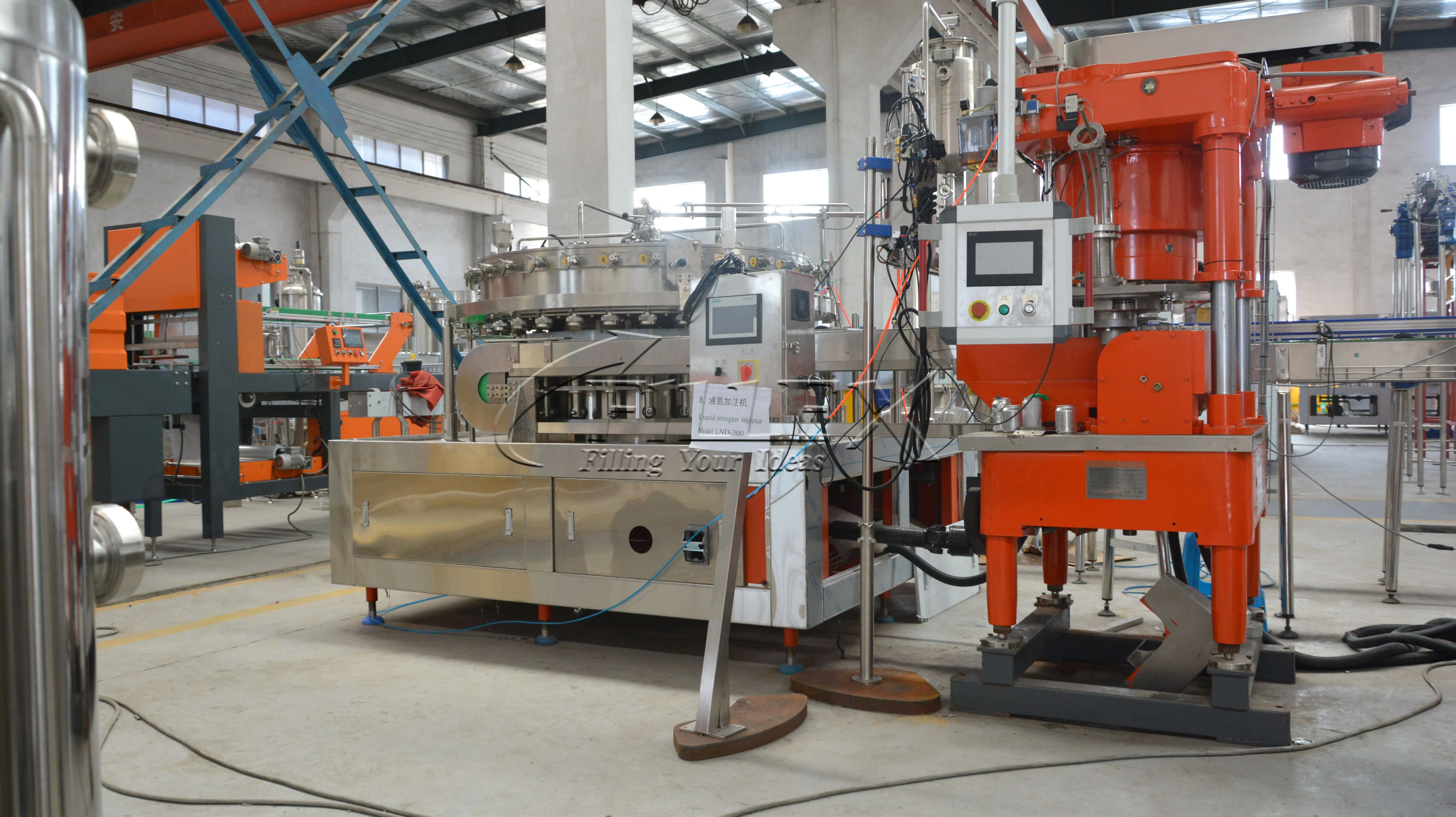 Fillex Complete Monoblock Beer Can Filling Canning Sealing Machine Can ...