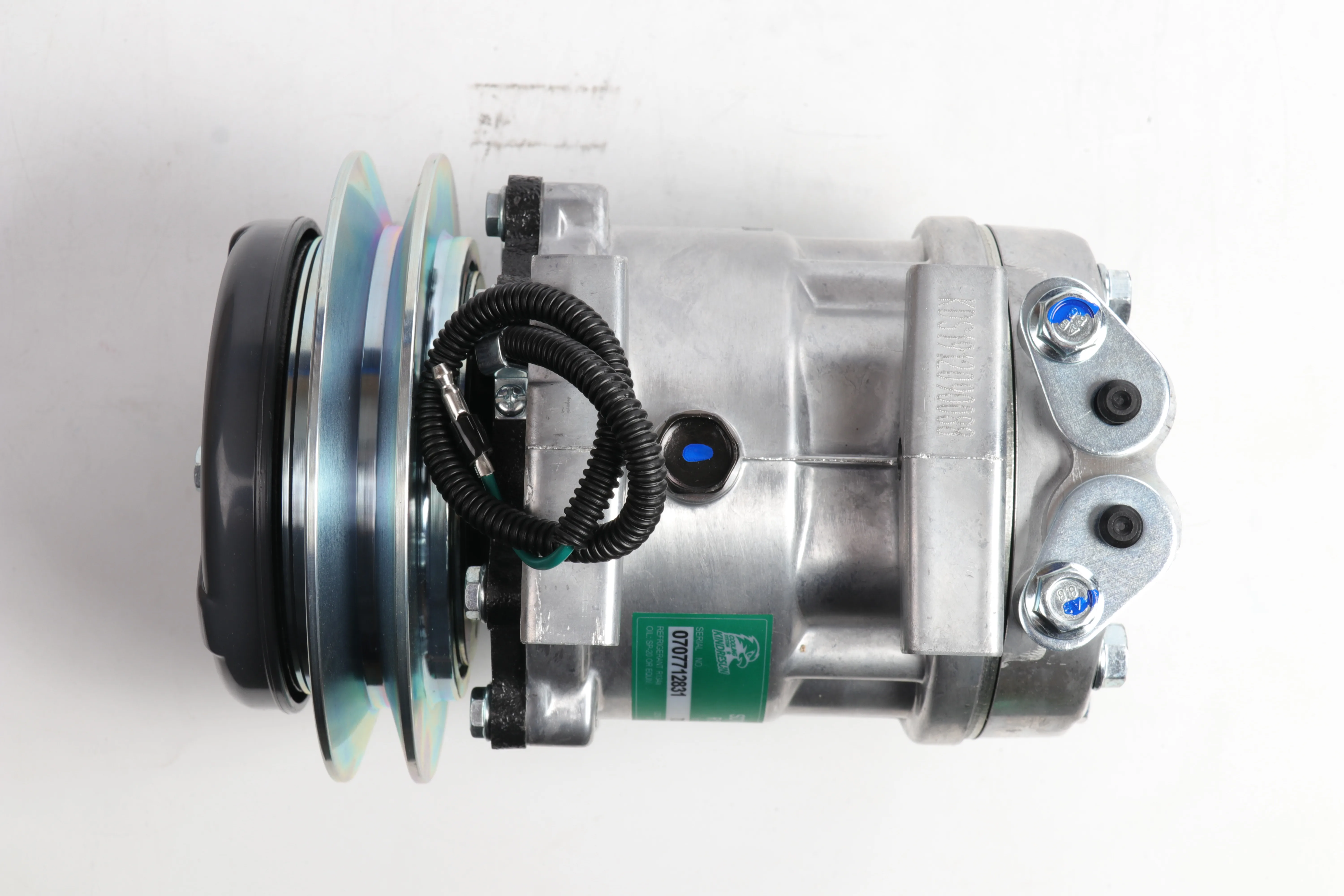 Excavators Air Condition Compressor Yx91v00001f1 For Kobelco Sk200 ...