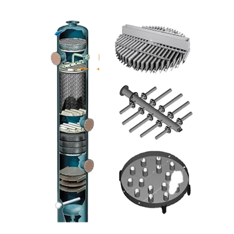 Tower Internals Liquid Distributor - Buy Trough Type Liquid Distributor ...