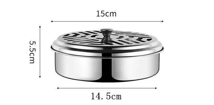 Outdoor Mosquito Control Stainless Steel Mosquito Repellent Incense Box ...