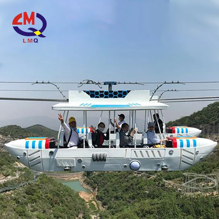 Outdoor Adventure Ropeway Sightseeing Cable Car Airship Cableway ...