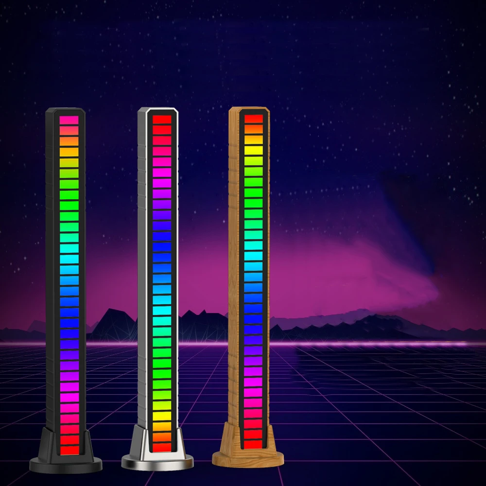 Rgb Sound Control Led Music Spectrum Display Analyzer Audio Vu Meter ...