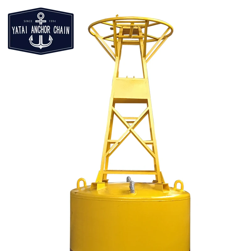 2.4m steel Wreck Marker Buoy With Solar Light/High Quality Channel ...