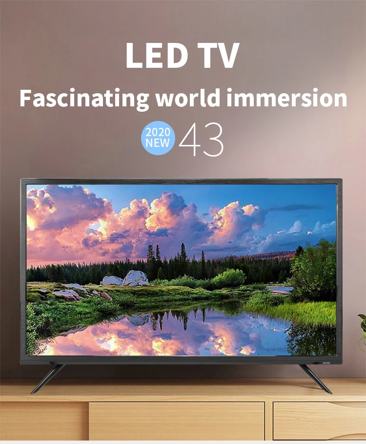 43 Inch LED TV - Smart, Full-Hd, and Versatile for Hotels